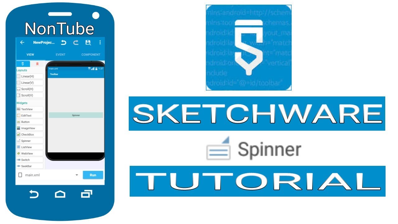 Sketchware Spinner To Webview Tutorial | NonTube - YouTube