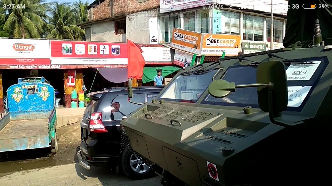 Bangladesh army force with powerful car|| FM trucks - YouTube