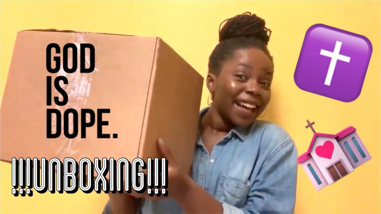 CHRISTIAN INSTGRAM BRAND?!?! God is Dope Unboxing - YouTube