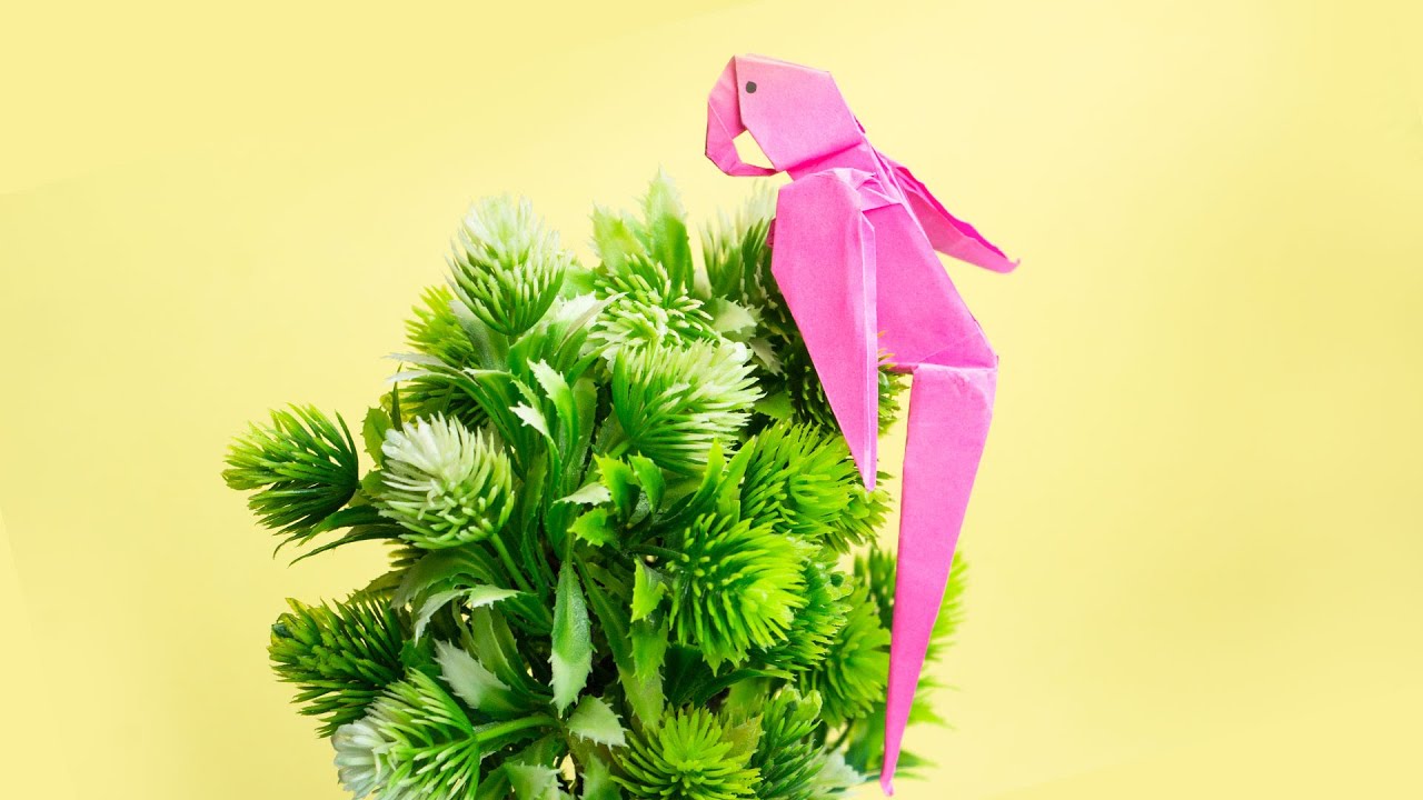 How to Make Origami Parrot DIY | Easy Way to Make a Paper Parrot | Best ...