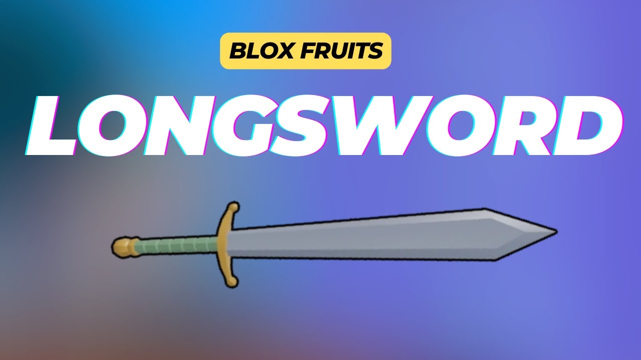 How to Get Longsword in Blox Fruits - YouTube