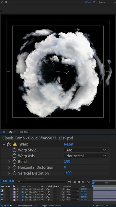 Clever idea to create a clouds tunnel in After - YouTube