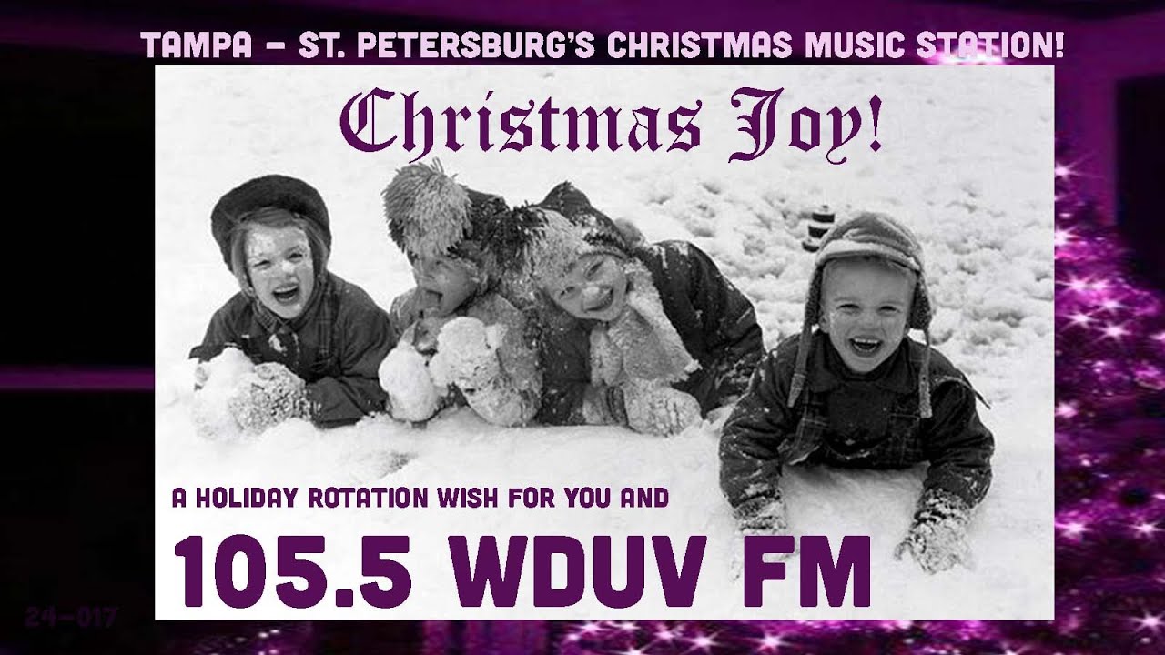 105.5 WDUV FM – Christmas Joy! – Tampa – St. Petersburg’s Christmas ...