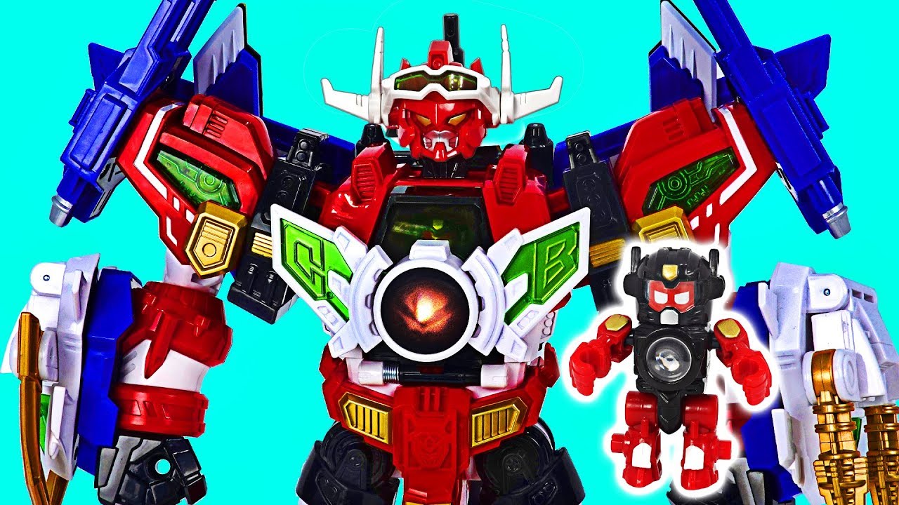 Hello Carbot movie God of fighting Uni-Cruiser, Sky-Gunner, Sonar-Diver ...