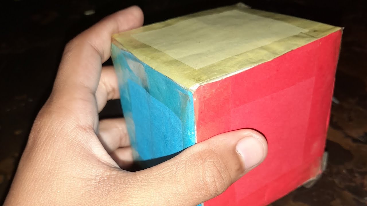 How to make a cube🤩 very easy method🥶 - YouTube