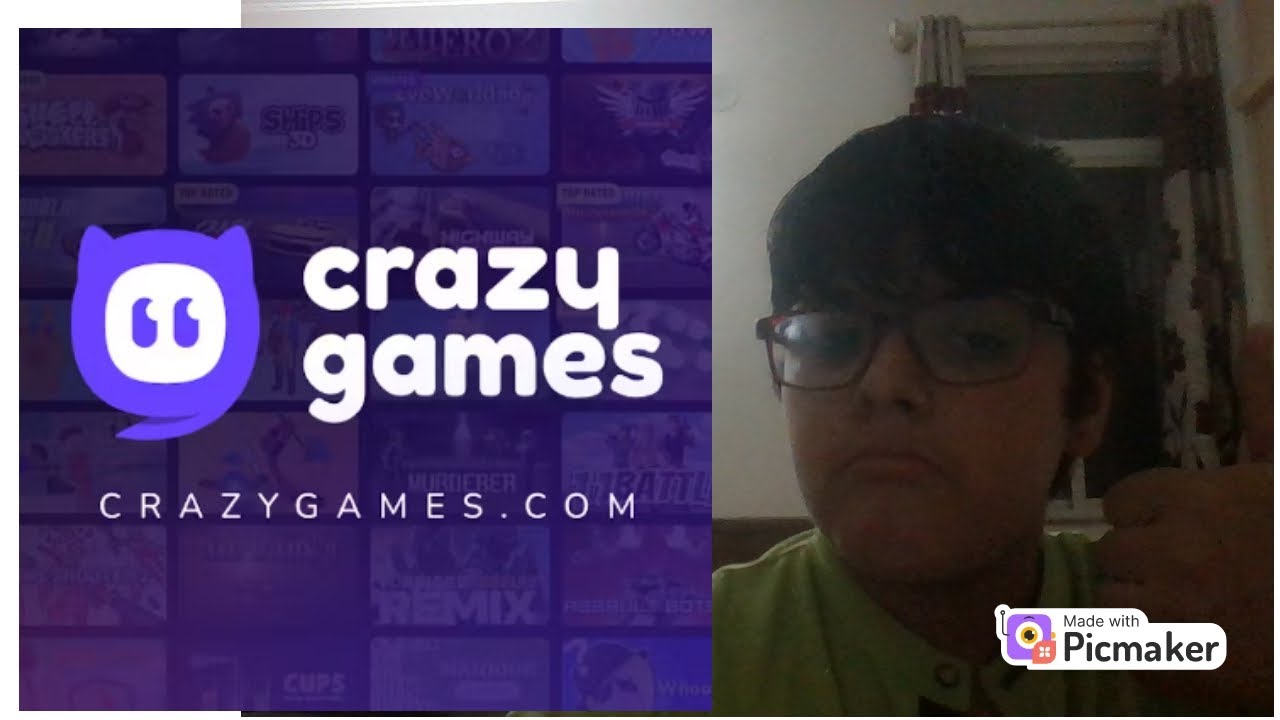 Playing games on crazy games - YouTube