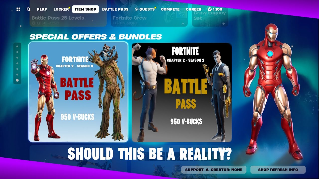 Are old Fortnite battle passes returning? - YouTube