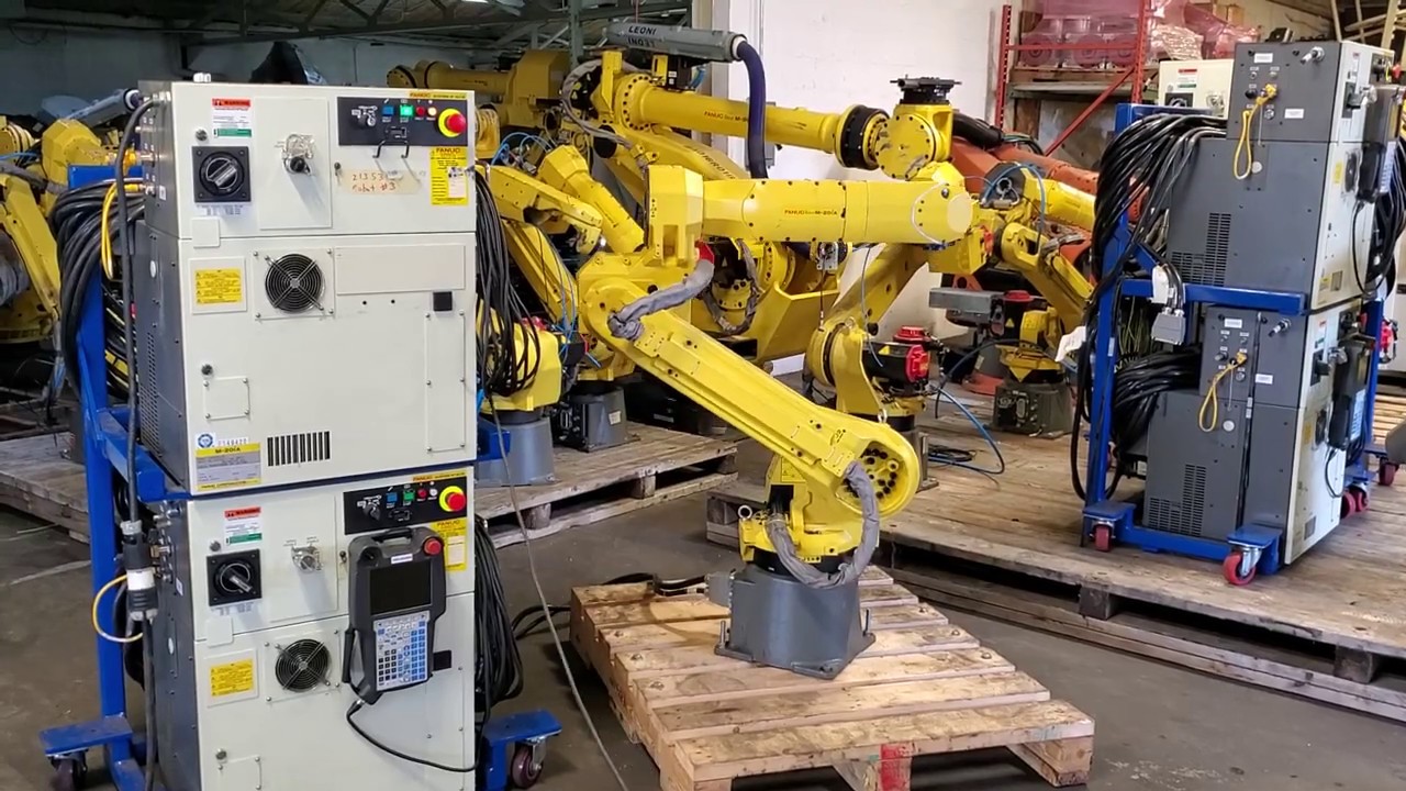 Fanuc M20iA w/R30iB Test - YouTube