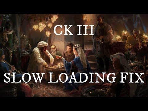 How to fix very slow load times for save games in CK3 (Crusader Kings 3) - YouTube