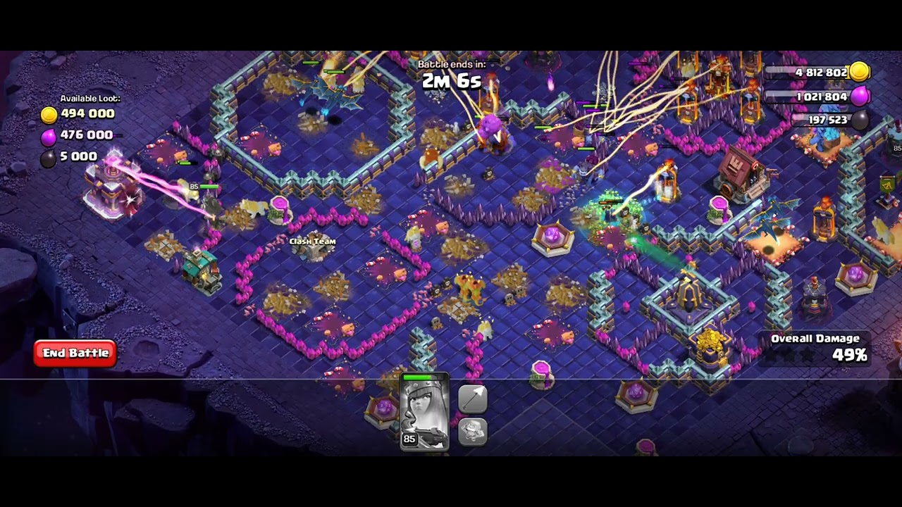 Cosmic Calamity Challenge Easy 3 Star in Clash of Clans - YouTube