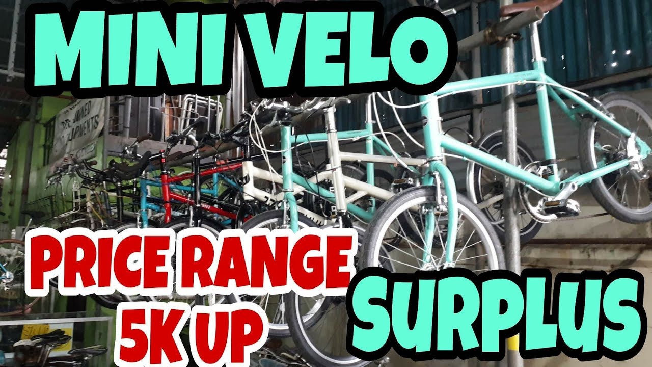 MINI VELO BIKE 5K UP PRICE RANGE INQUIRE NA LANG PO KAYO MGA BOSSING ...