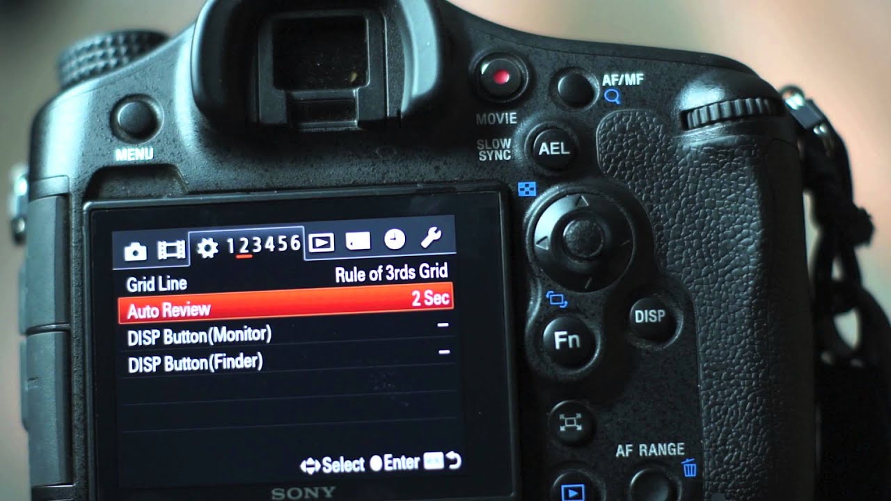 Tips and tricks: Using a Sony SLT in a studio environment - YouTube