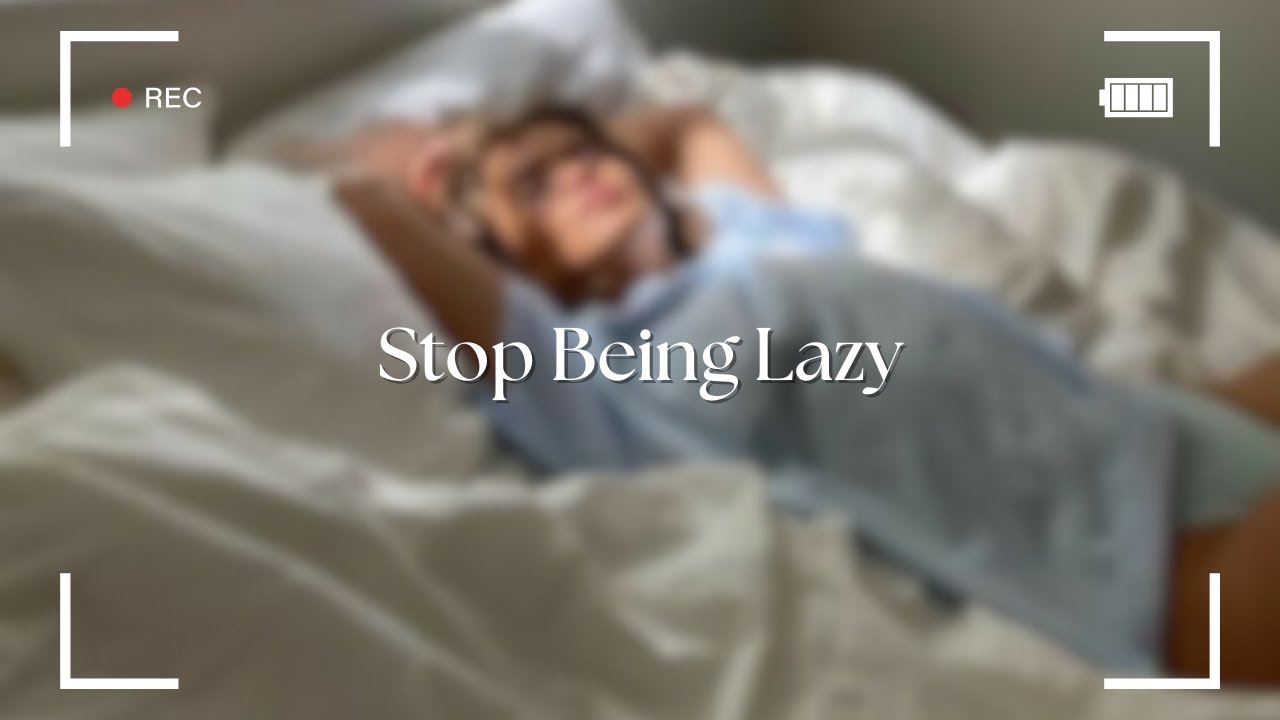 How To Never Be Lazy Again (Here's The Secret) - YouTube
