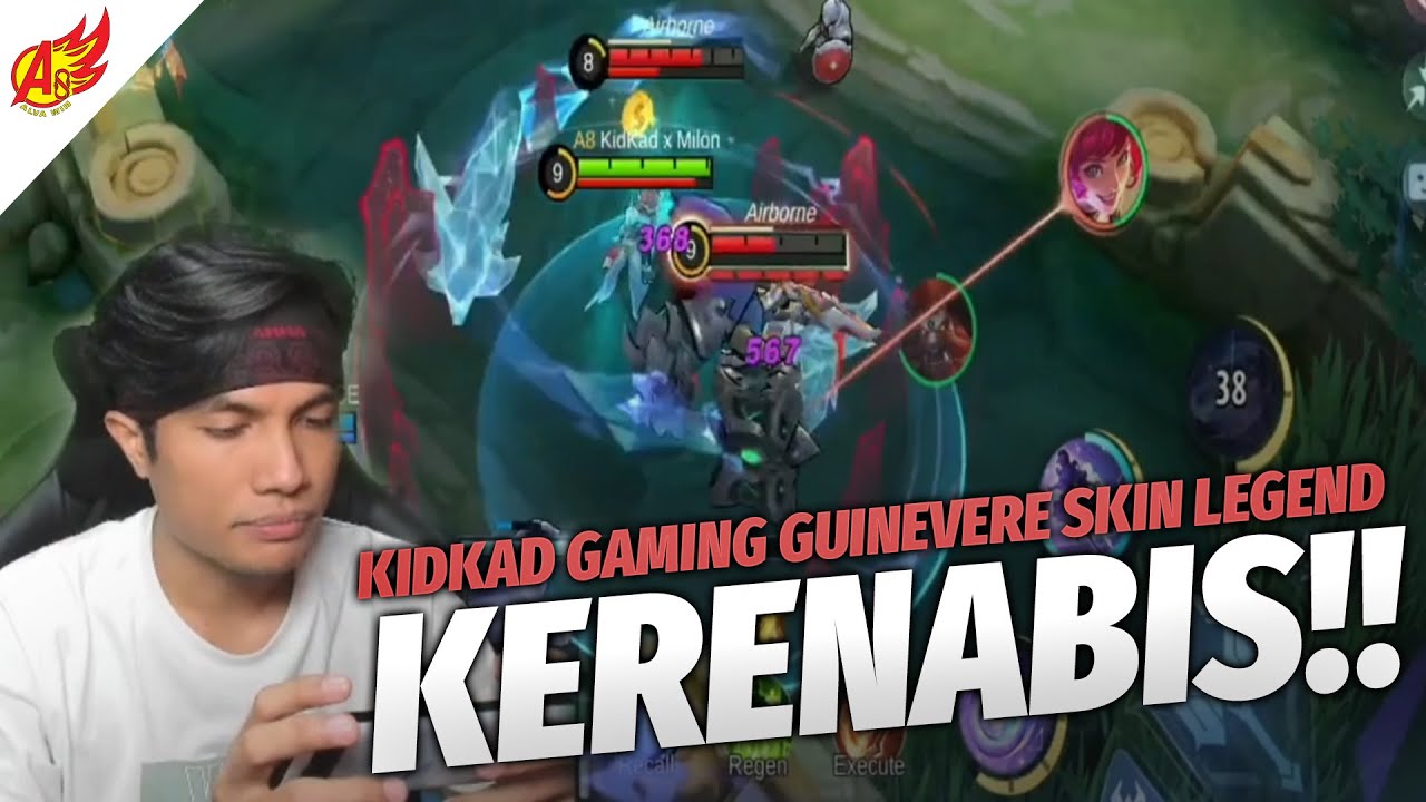 TUTORIAL GUINEVERE by BABANG A8 KIDKAD - DAMAGENYA SAKIT BANGET - YouTube