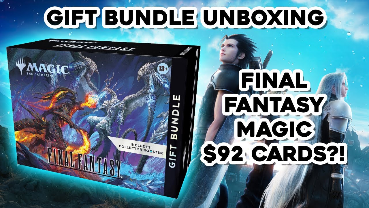 Final Fantasy Gift Bundle Unboxing - Gather and Open with Friends | The ...