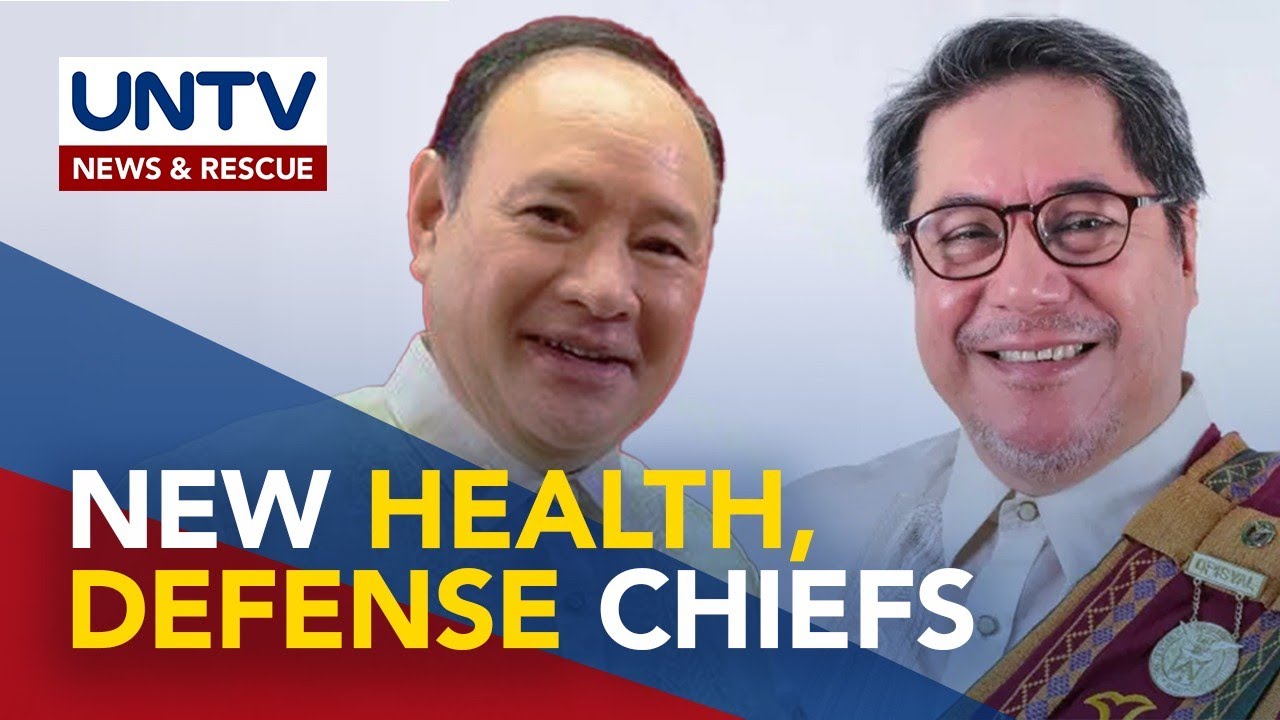 Ted Herbosa Gilbert Teodoro Named New Health Defense Secretaries