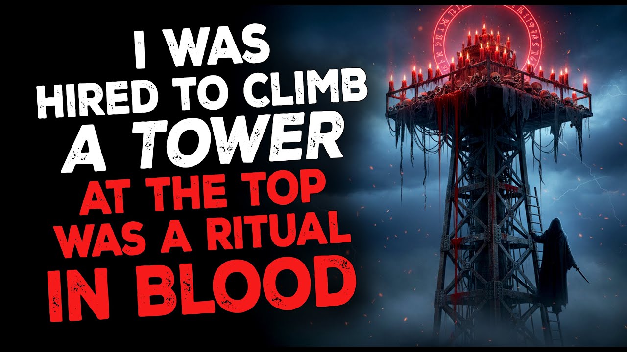 I Was Hired to Climb a Tower. At The Top Was a RITUAL in Blood. - YouTube