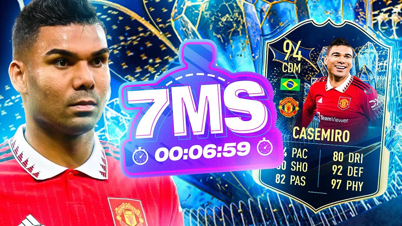 Tots Casemiro 7 Minute Squad Builder Youtube