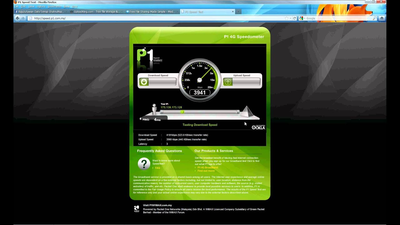 Speedtest RYL2 V.O.W - YouTube