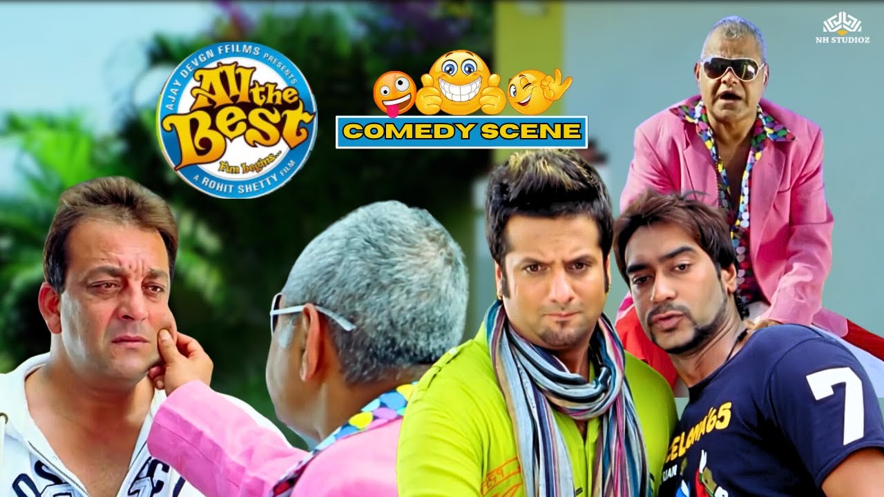 ALL THE BEST - Comedy Scene (Part 4) | Ajay Devgn, Fardeen Khan, Sanjay Dutt, Bipasha Basu - YouTube
