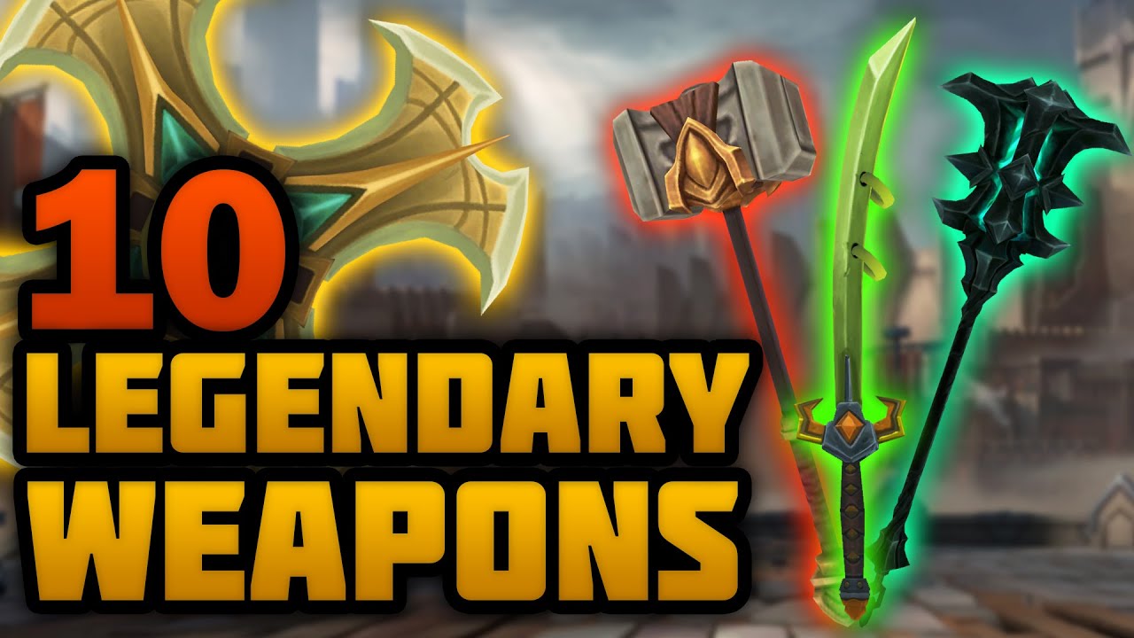 10 Most Legendary Weapons In League of Legends - YouTube
