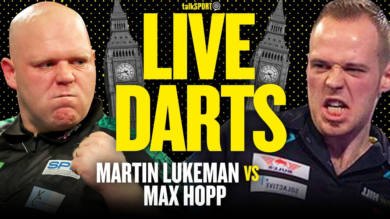 🎯 LIVE: Martin Lukeman v Max Hopp | 2026 World Darts Championship ...