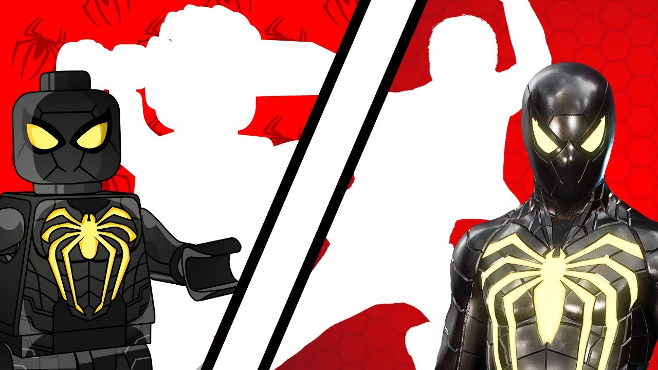 Lego Spiderman PS4 CMF Series - Custom Collectible Minifigure Series ...