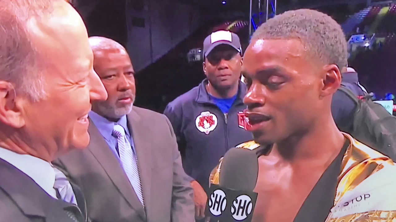 Errol Spence vs Kell Brook Post Fight Interview Audio!! - YouTube