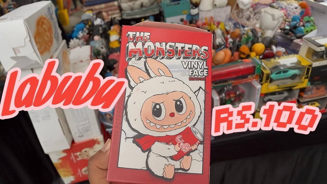 Labubu doll cheap price at church street Banglore - YouTube