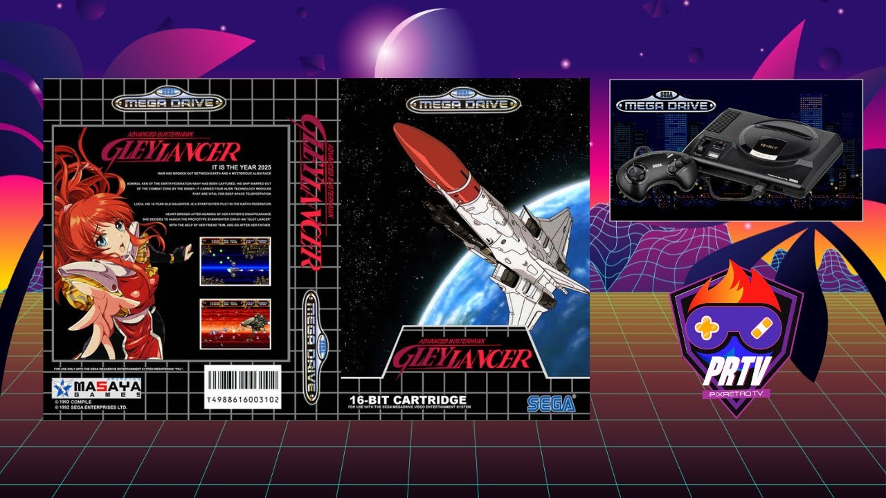 Gameplay - Advanced Busterhawk Gleylancer - Mega Drive - YouTube