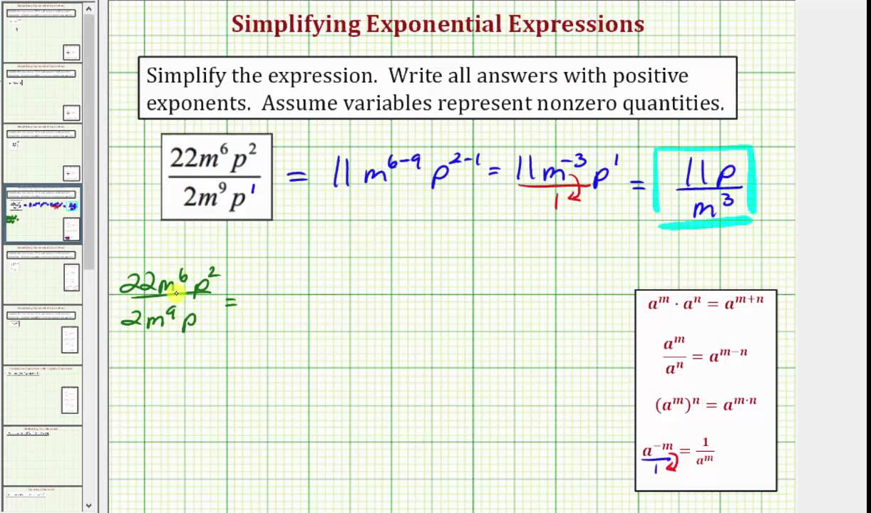 Simplify A Quotient Using Exponent Rules 09x 48 YouTube simplify-a-quotient-using-exponent-rules-09x-48-youtube