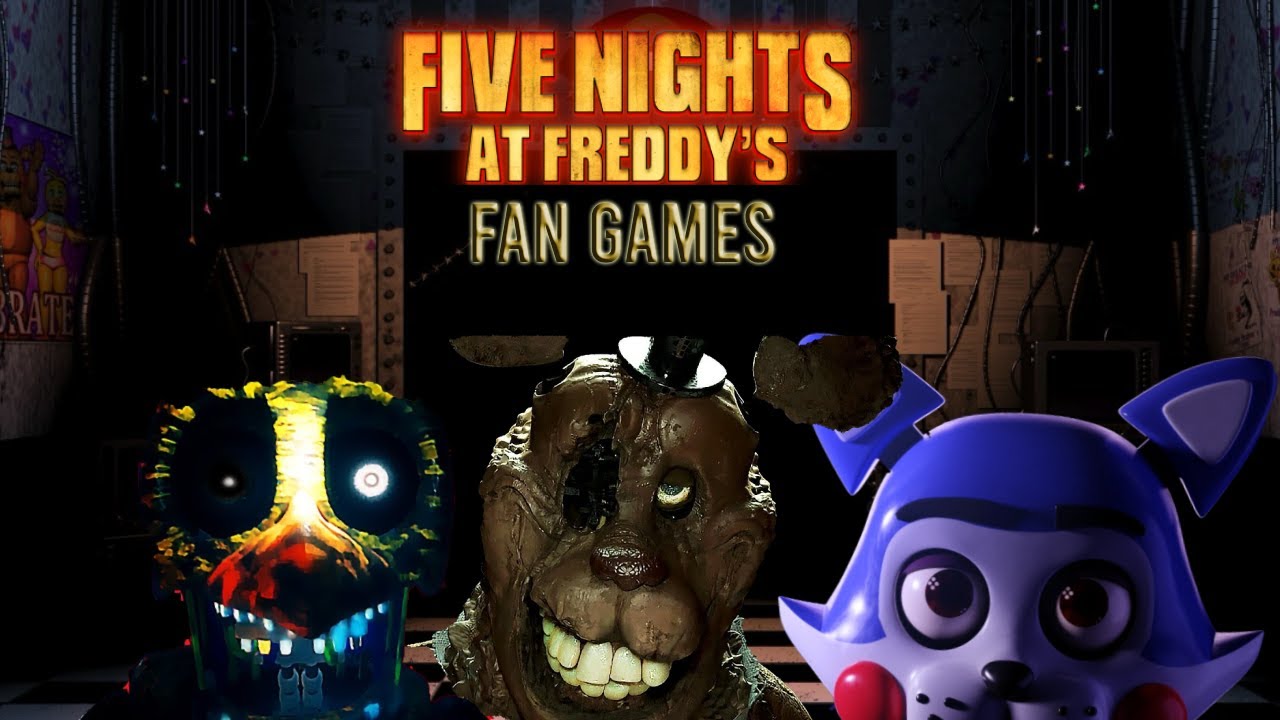 TOP 5 FNAF fan GAMES you can play TODAY! - YouTube