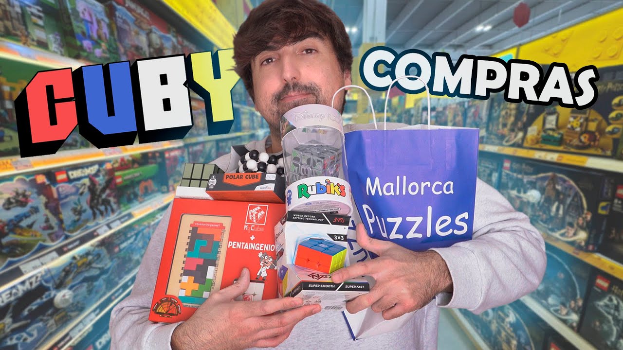¡CUBY se va de COMPRAS! Buscando CUBOS y PUZZLES - YouTube