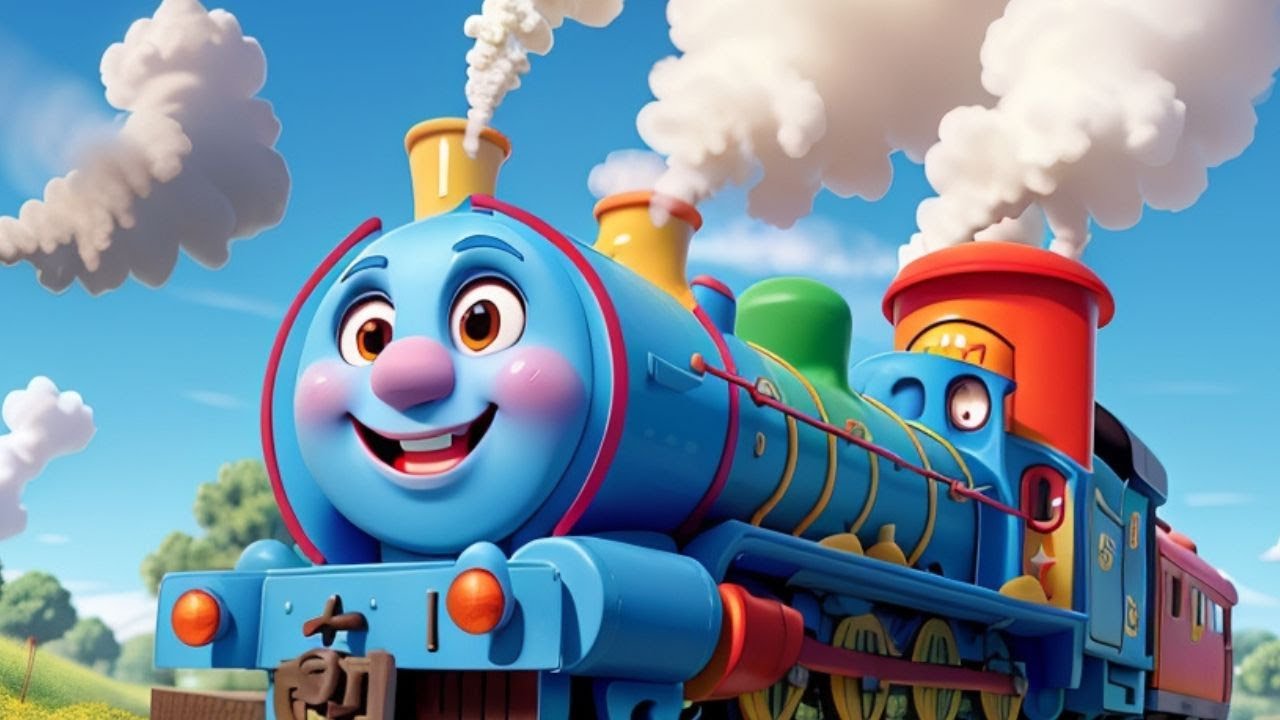 The Choo Choo Train | Fun Kids Poem | Rhyme & Riddle Magic - YouTube