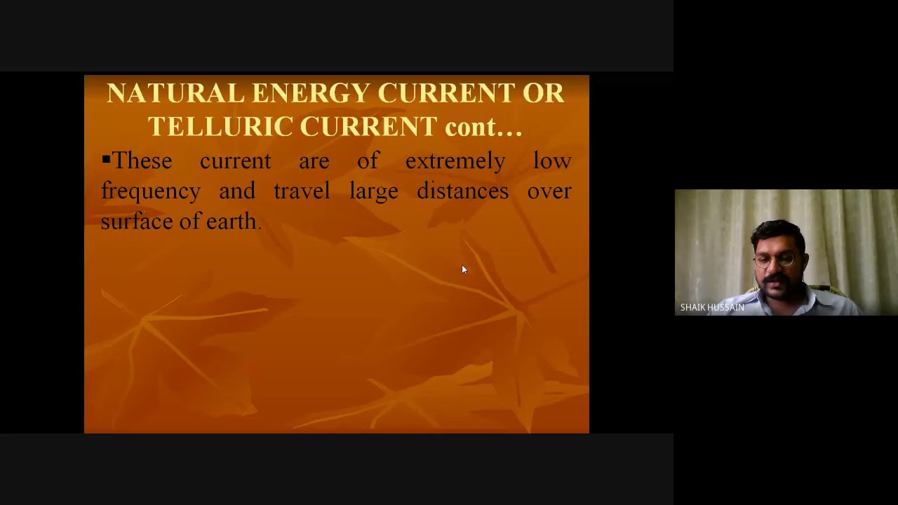 NCES Telluric current on earth - YouTube