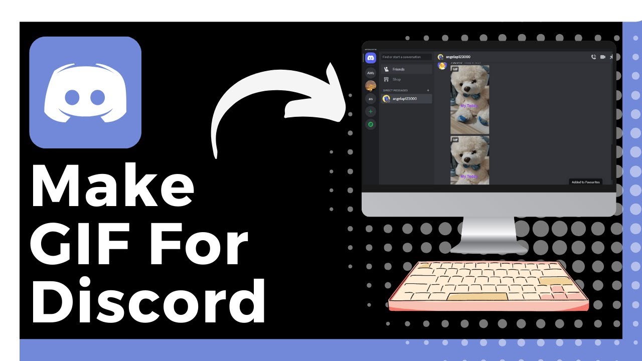 How To Make A GIF For Discord (New Update) - YouTube