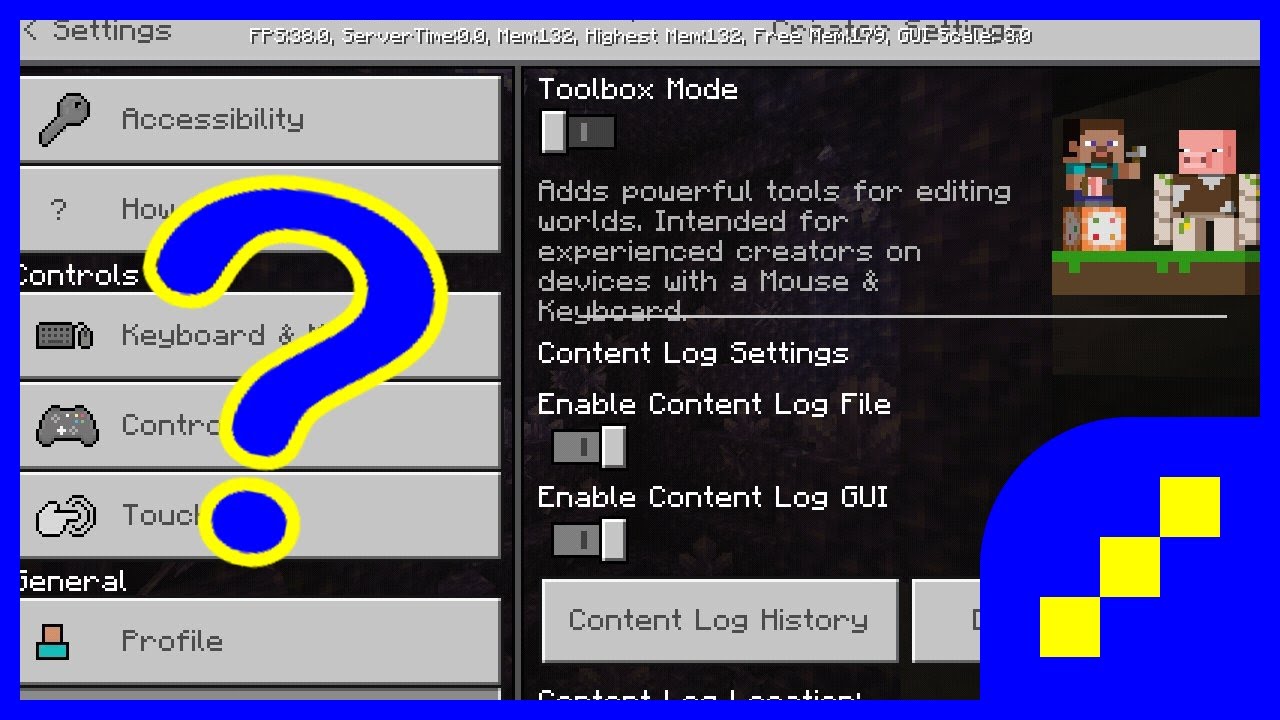 What is "creator mode"?? | Minecraft Bedrock Beta 1.17.0.54 - YouTube