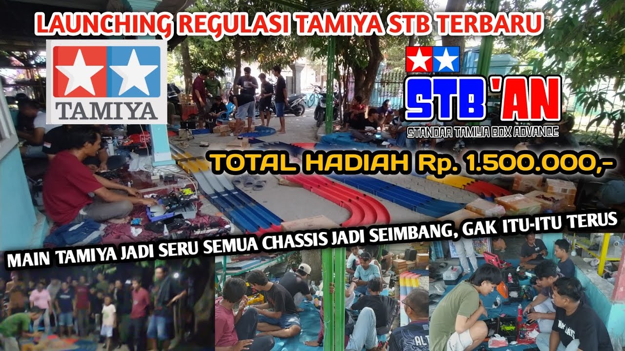 BALAP TAMIYA MAKE REGULASI TAMIYA STB TERBARU STB ADVANCE, MAIN TAMIYA JADI LEBIH SERU DAN HEMAT ...
