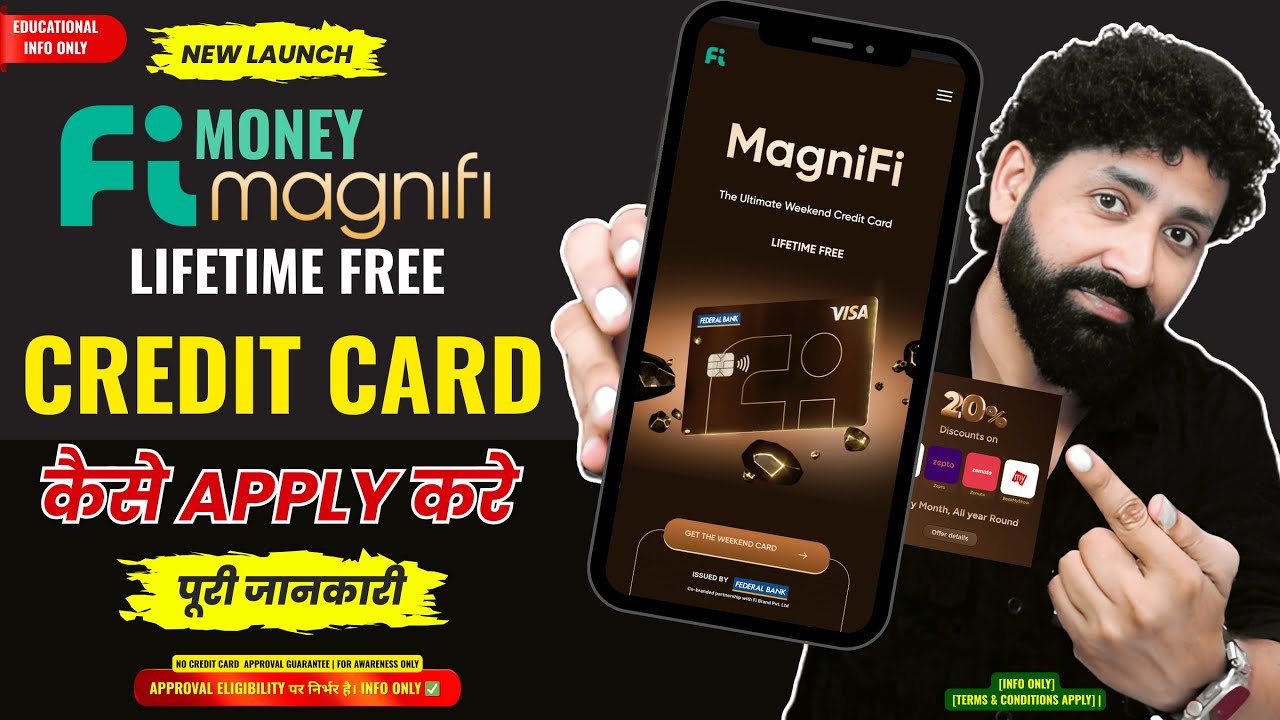 Fi Money Magnify Credit Card Kaise Apply Kare? | Magnify Lifetime Free ...