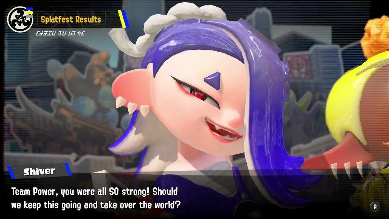 Splatoon 3 Splatfest Legend of Zelda Collab Results (Power vs Wisdom vs Courage) - YouTube