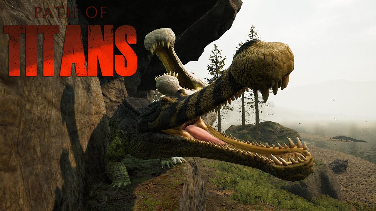 JIGGLY TAILS AND SNAPPY MOUTHS! -Path of Titans Demo Gameplay- - YouTube