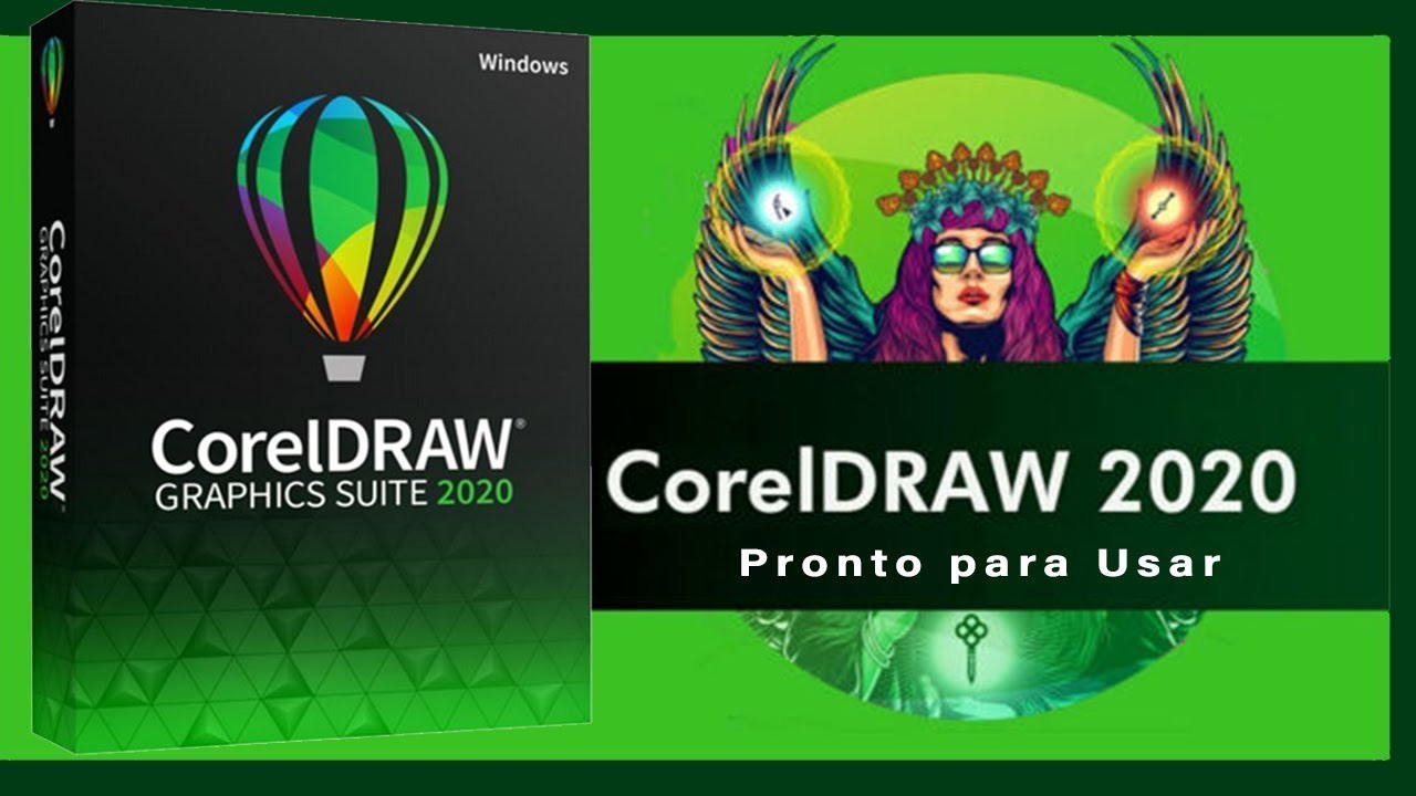 AULA DE COREL DRAW 2020 PARA INICIANTES - 12 - Criando arte - YouTube