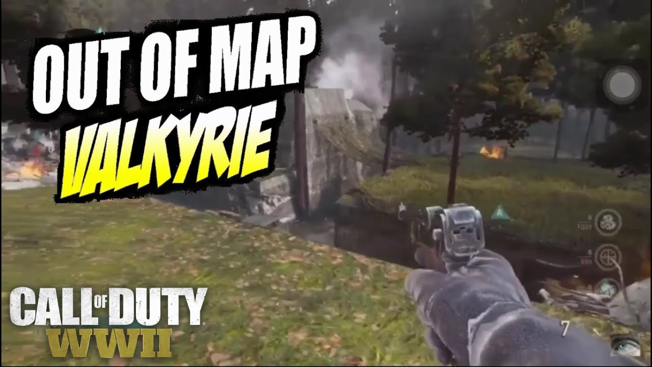 *NEW* COD WW2 GLITCH ON VALKYRIE! SOLO ON TOP & OUT OF VALKYRIE ...