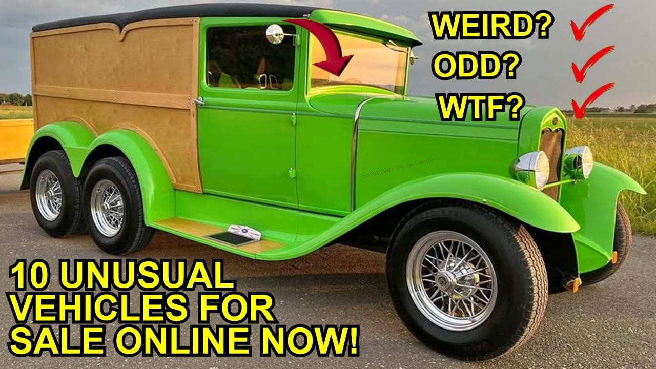 WEIRD VEHICLES WEDNESDAY! 10 Odd Vehicles Selling On Marketplace, Links ...