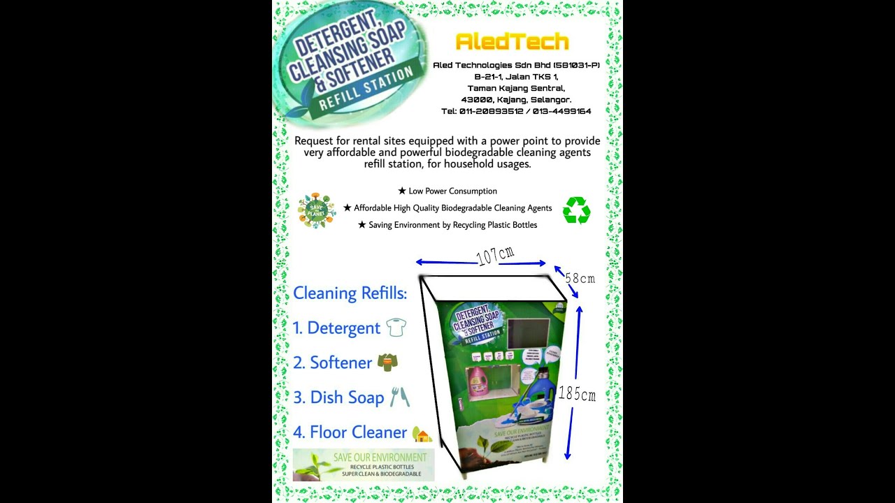 Soap & Detergent Refill Station - YouTube