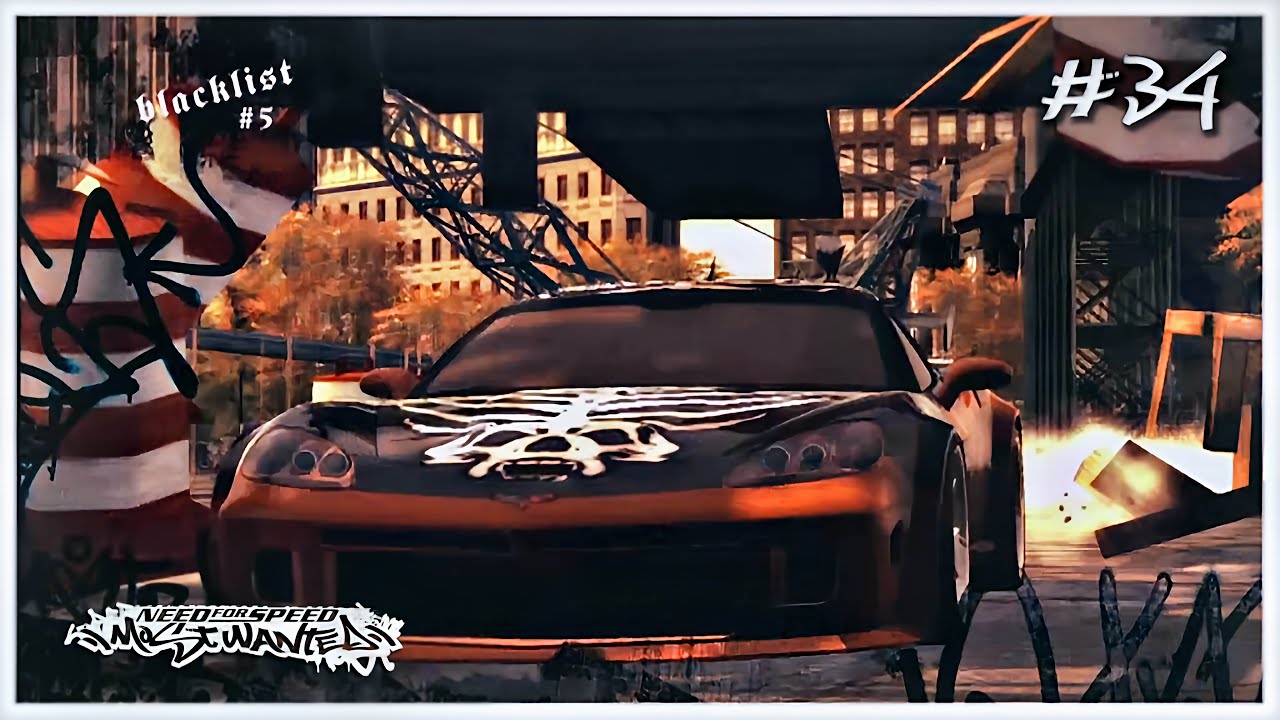 Need For Speed: Most Wanted (2005) HD | #34 - Blacklist nº 5 (Webster ...