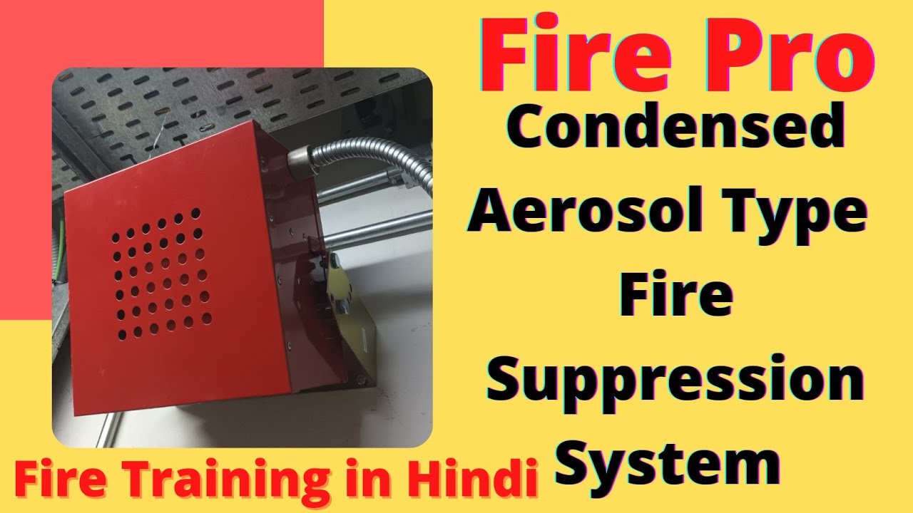 Fire Pro|| Fire Suppression System||Condesed Aerosol fire Extinguisher ...