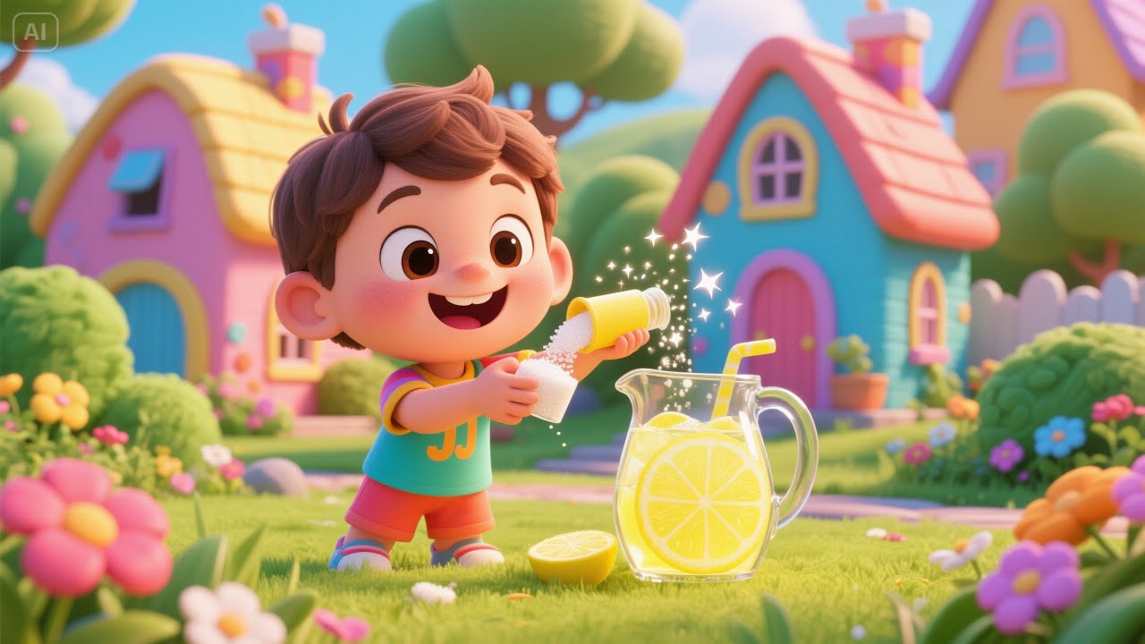 Lemonade Champs – JJ’s Stand is Open! | Popular Nursery Rhyme ...