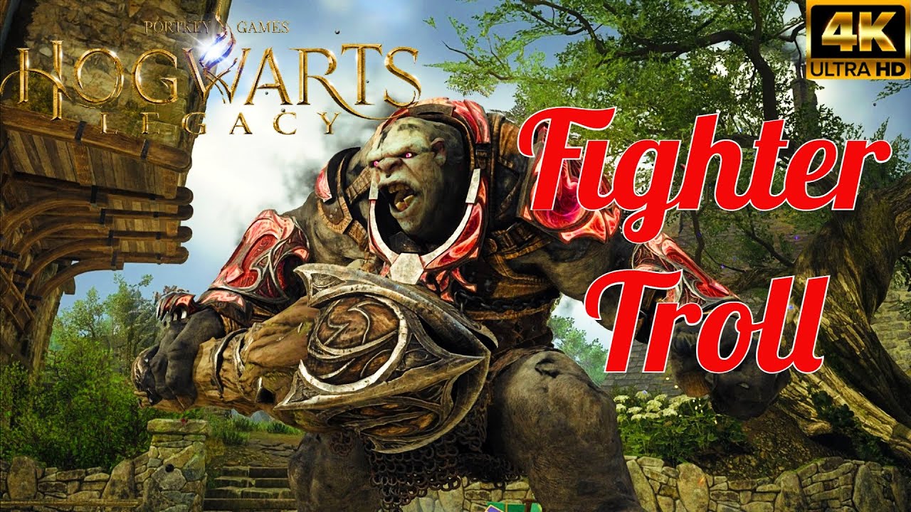 Fighter Troll - HOGWARTS LEGACY [4k 60FPS] - YouTube