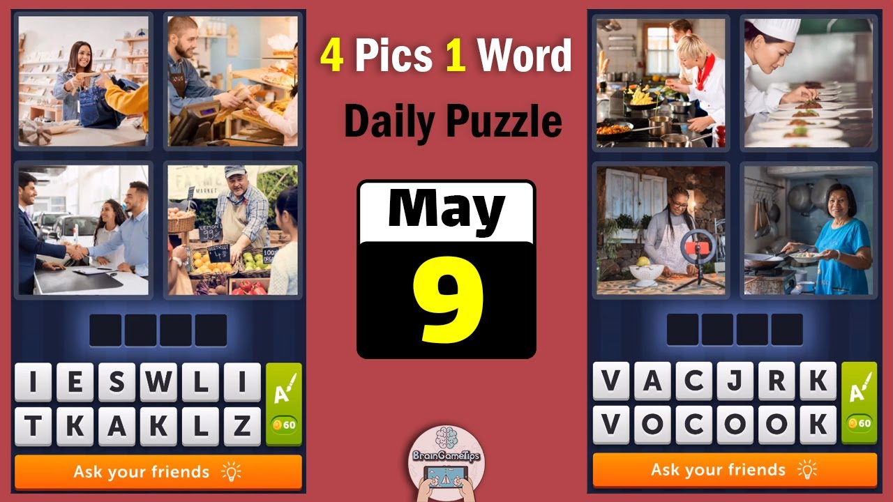 4 Pics 1 Word More Words Level 12 • Game Solver